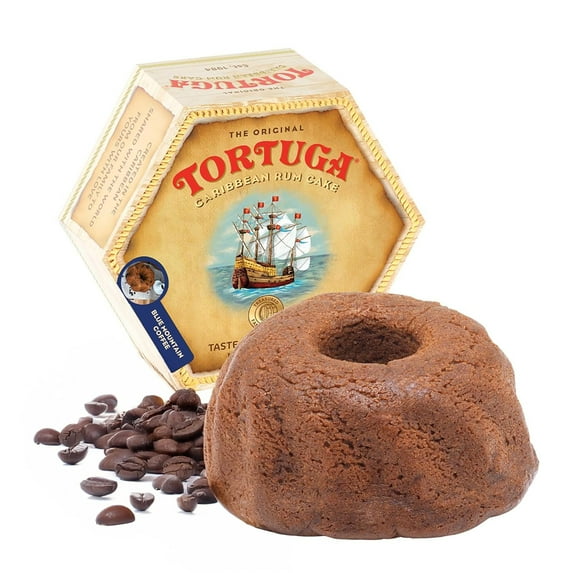 TORTUGA Caribbean Blue Mountain VTF5 Rum Cake - 32 oz Rum Cake - The ...