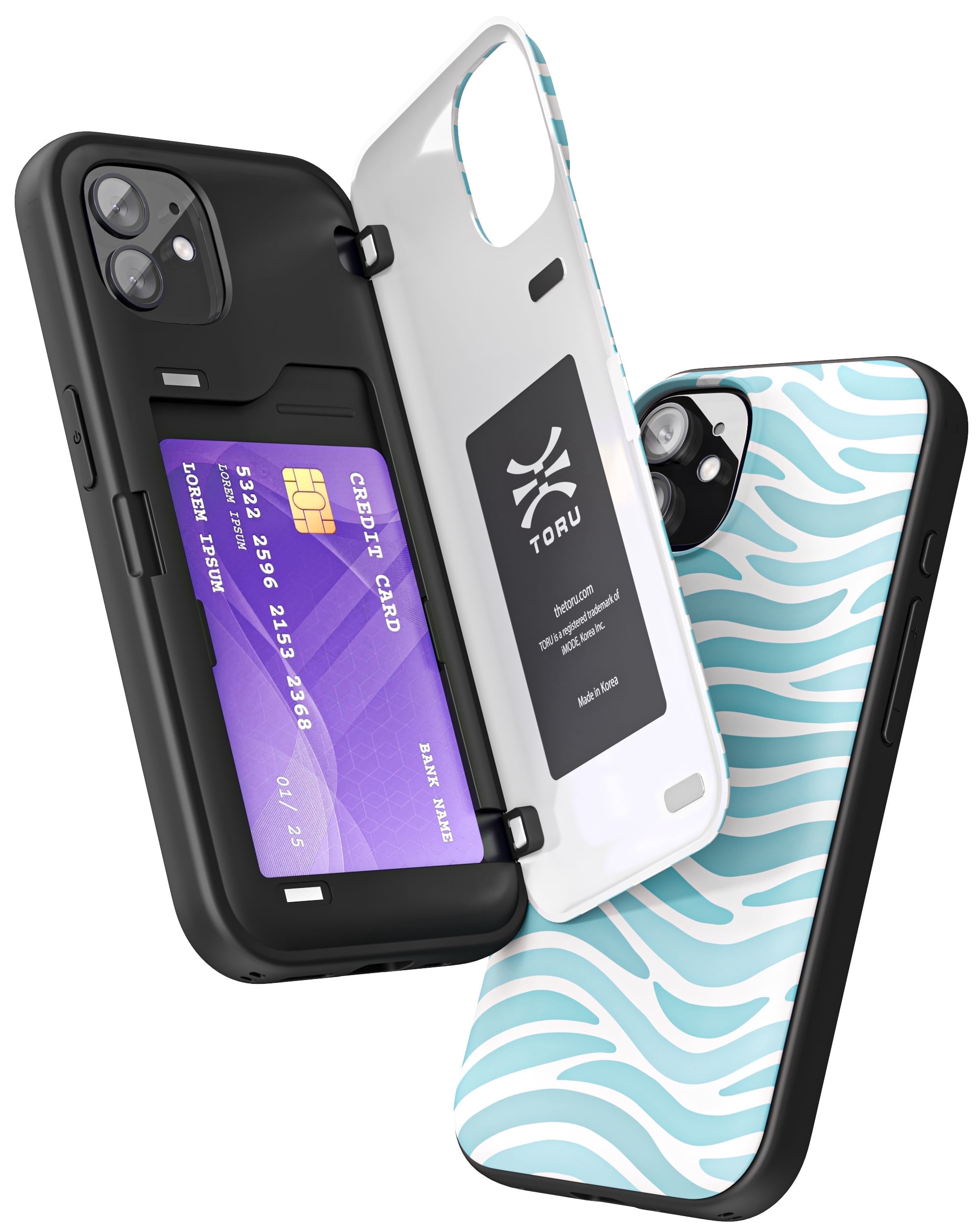 TORU CX HYBRID for iPhone 11 Wallet Case | Dual Layer Slim Protective ...