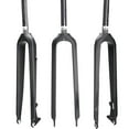 TOSEEK Mountain Bike Fork 26/27.5/29" Carbon Rigid Fork Disc Brake MTB ...