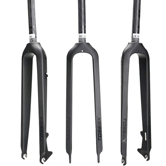 TOSEEK Mountain Bike Fork 26/27.5/29" Carbon Rigid Fork Disc Brake MTB ...