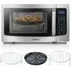 Toshiba 7-in-1 Countertop Microwave Air Fryer Combo, 1.0 cu.ft, Inverter, 1000W, Black - Walmart.com