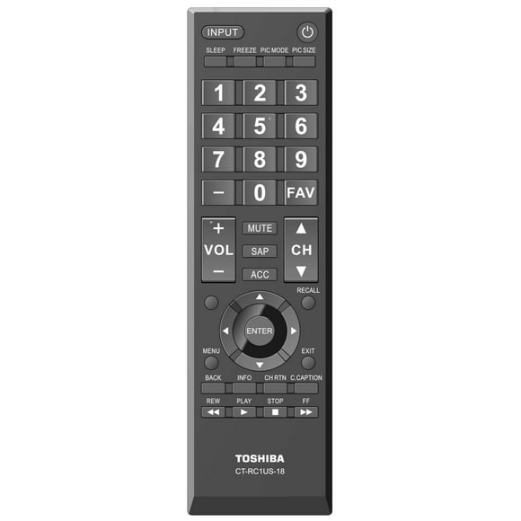 Toshiba Remote Controls in TV Accessories - Walmart.com