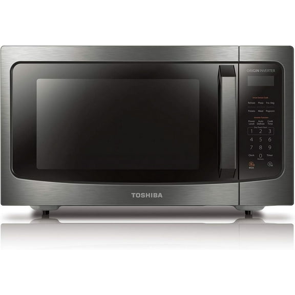 Toshiba 7-in-1 Countertop Microwave Air Fryer Combo, 1.0 cu.ft, Inverter, 1000W, Black - Walmart.com