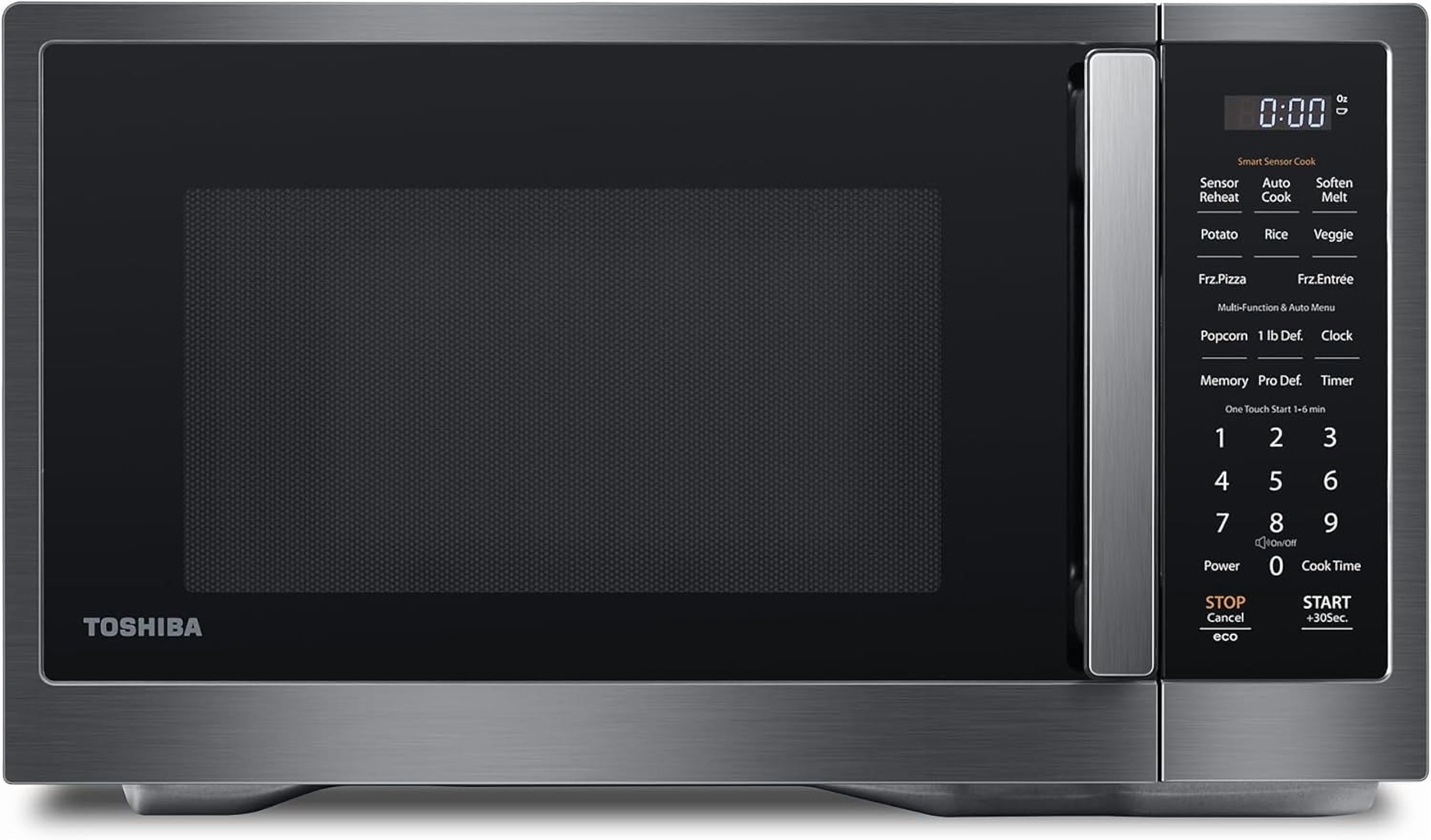TOSHIBA ML4-EM12PA(BS) Countertop Microwave Oven with Stylish Design As ...