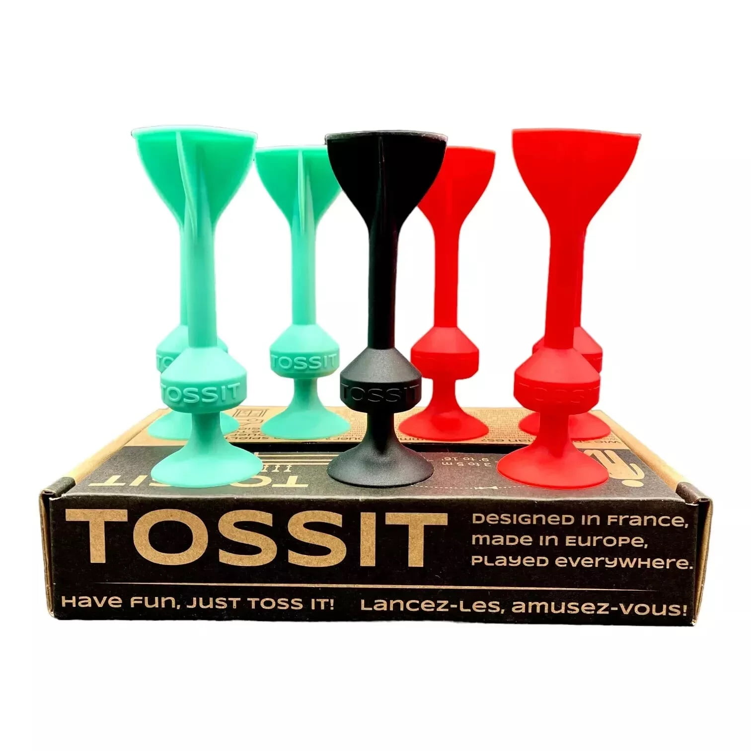 TOSSIT - Original Game Red/Cyan - Walmart.com
