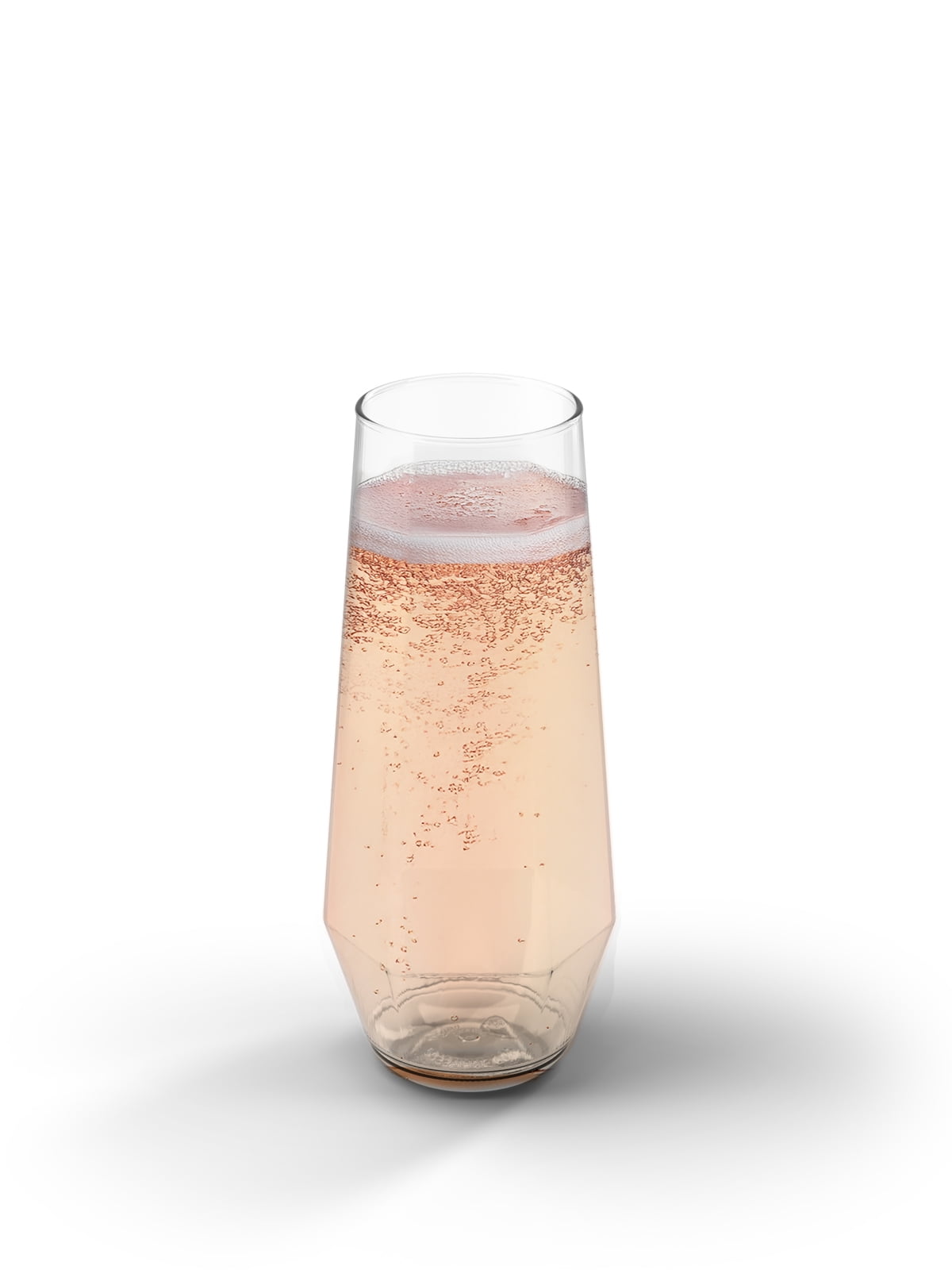 TOSSWARE POP 9oz Diamond Flute Set of 48, Recyclable, Unbreakable ...