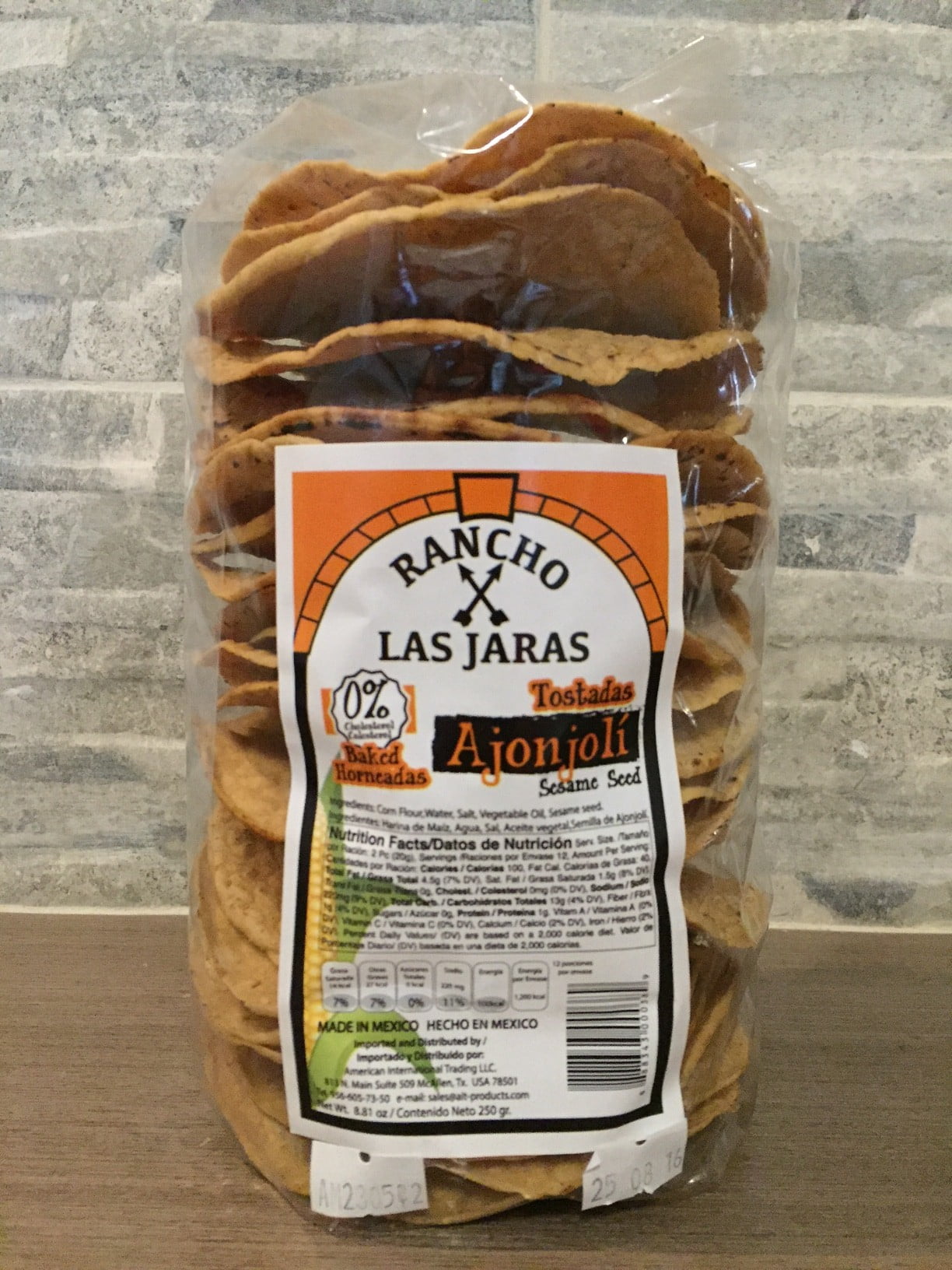 TOSTADA RANCHO LAS JARAS AJONJOLI - Walmart.com
