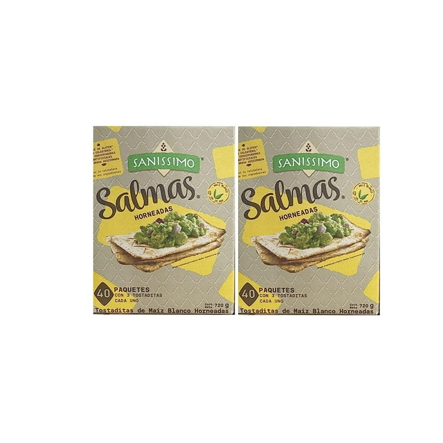 Sanissimo Mexican Oven Baked Corn Crackers - TOSTADAS HORNEADAS SALMAS ...