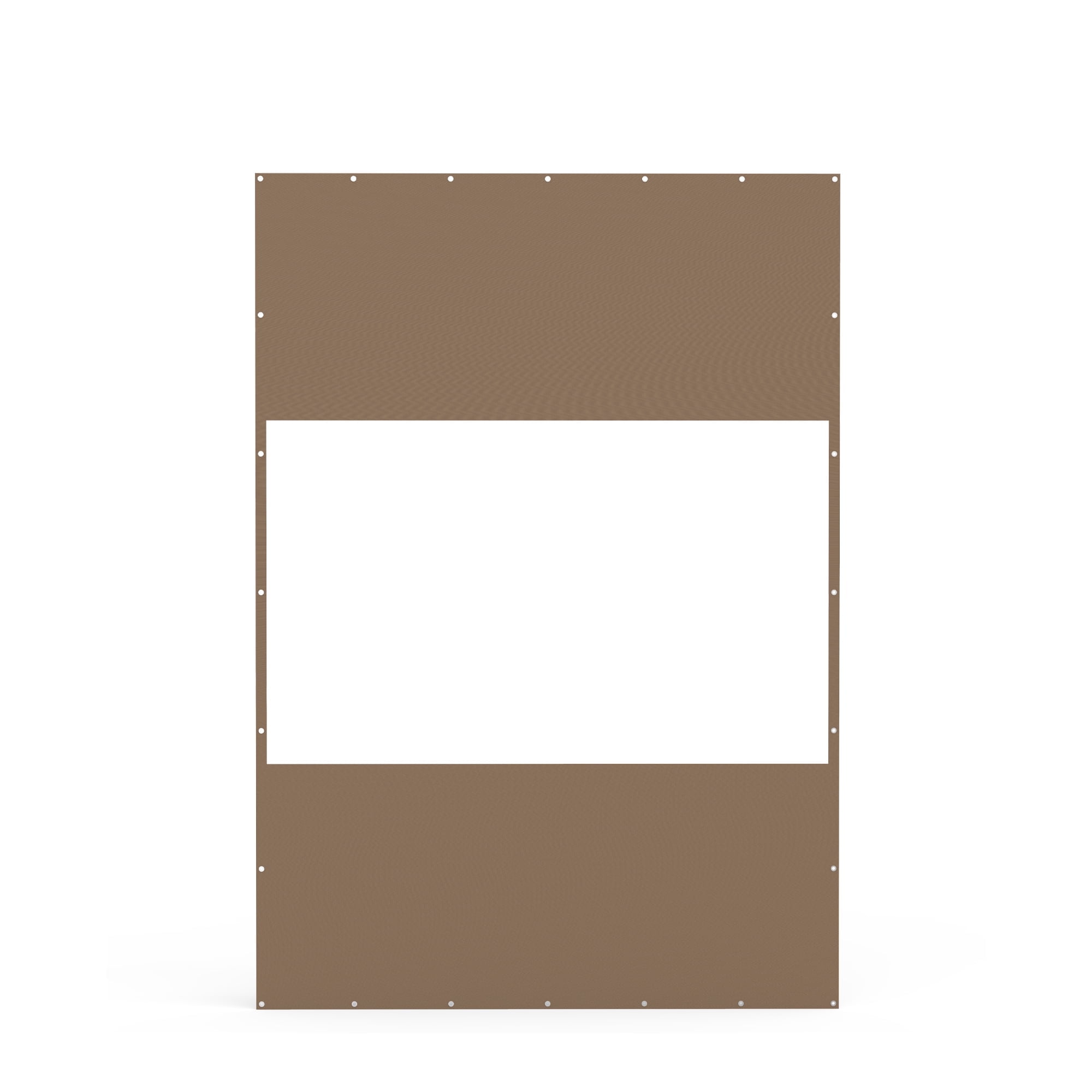 TOTAL Outdoor Living Heavy Duty Clear Panel Curtain, 18 oz Waterproof ...