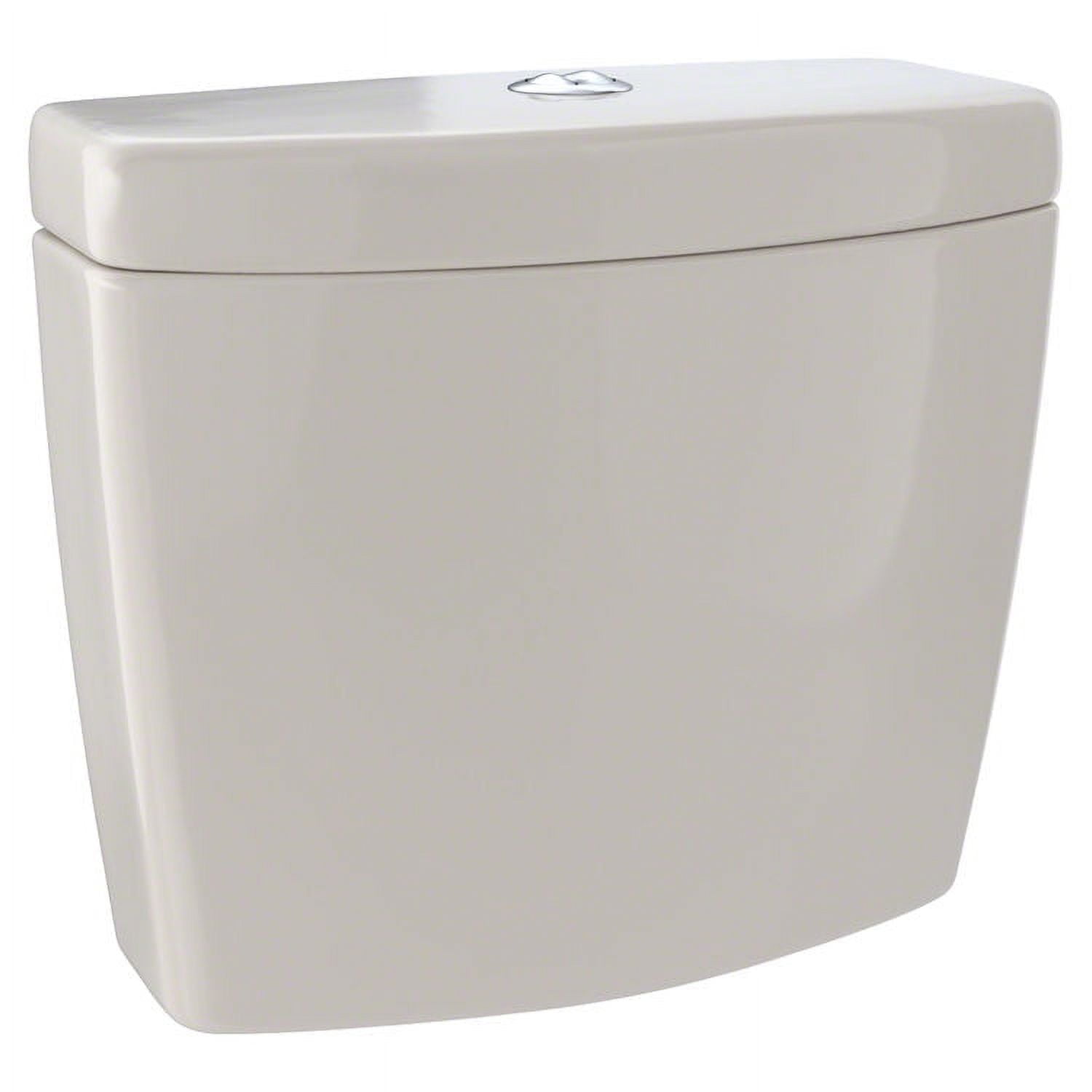 TOTO Aquia Dual-Max, Dual Flush 1.6 and 0.9 GPF Toilet Tank, Bone ...