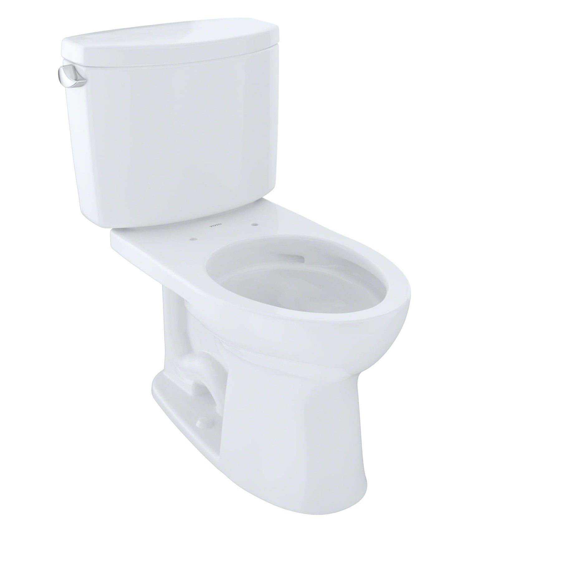 TOTO® Drake® II Two-Piece Elongated 1.28 GPF Universal Height Toilet ...