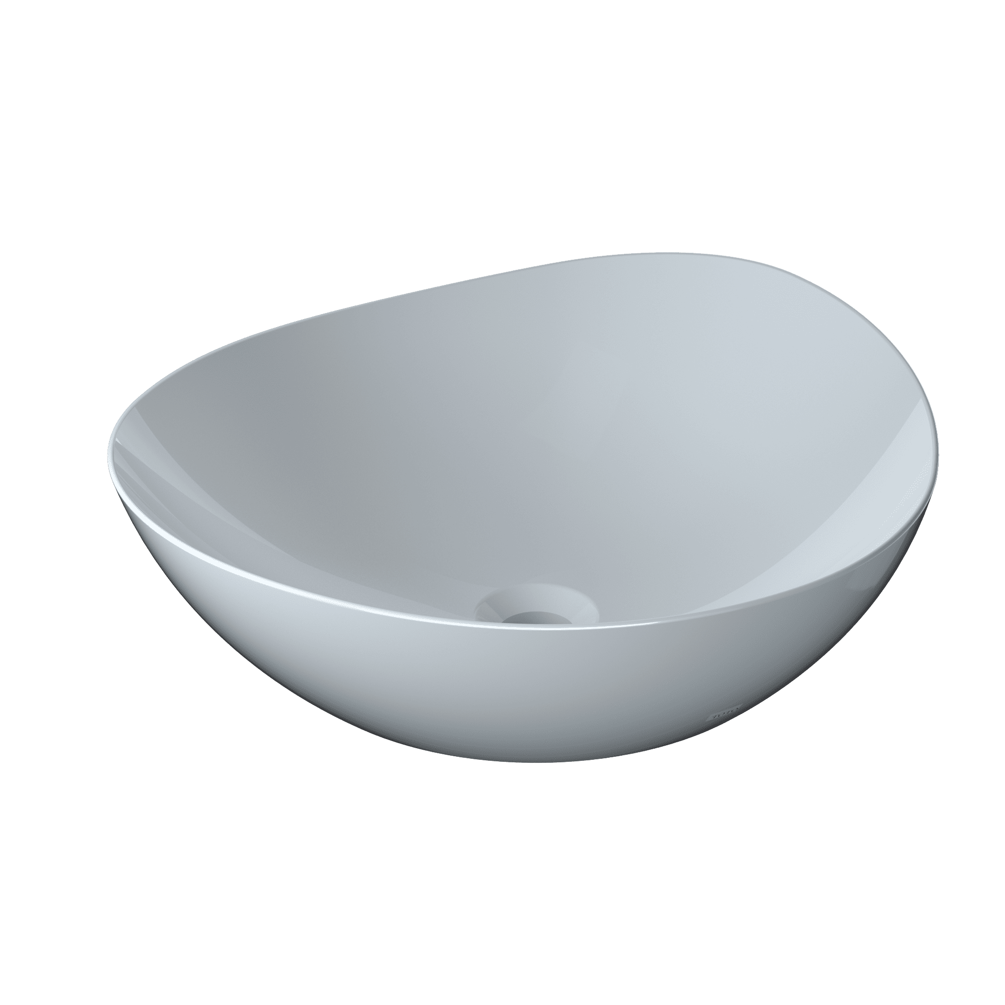 TOTO® Kiwami® Asymmetrical Vessel Bathroom Sink with CEFITONTECT ...