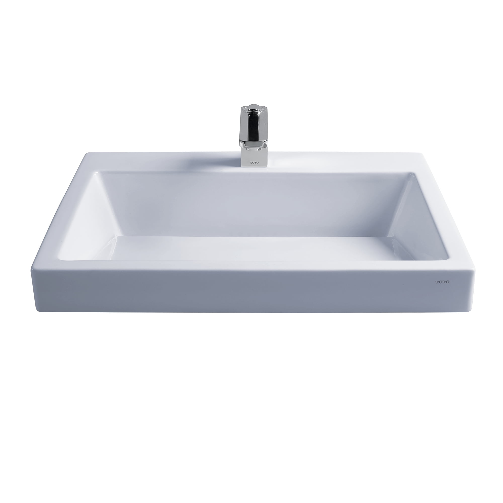 TOTO® Kiwami® Renesse® Design I Rectangular Fireclay Vessel Bathroom ...