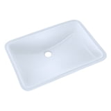 TOTO® Large Rectangular Undermount Bathroom Sink with CEFIONTECT ...