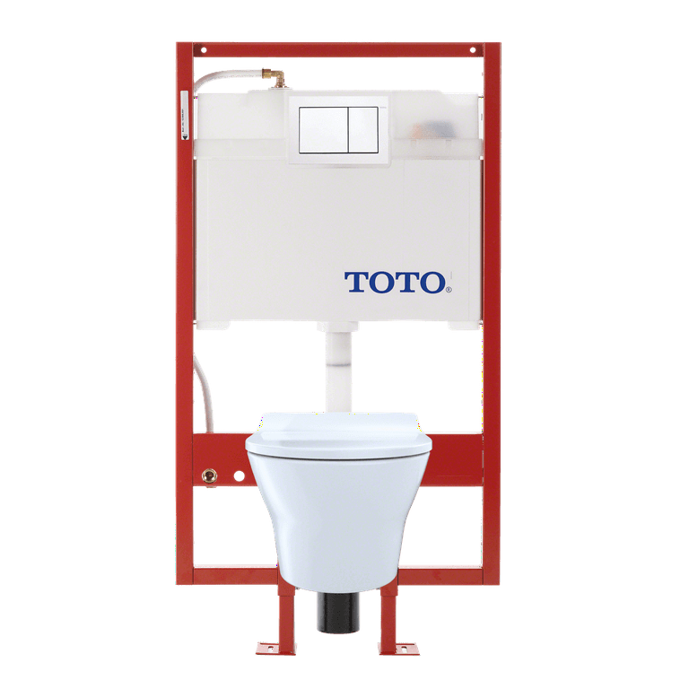 TOTO AP 2-Piece And GPF Dual Flush Wall-Hung Elongated, 58% OFF