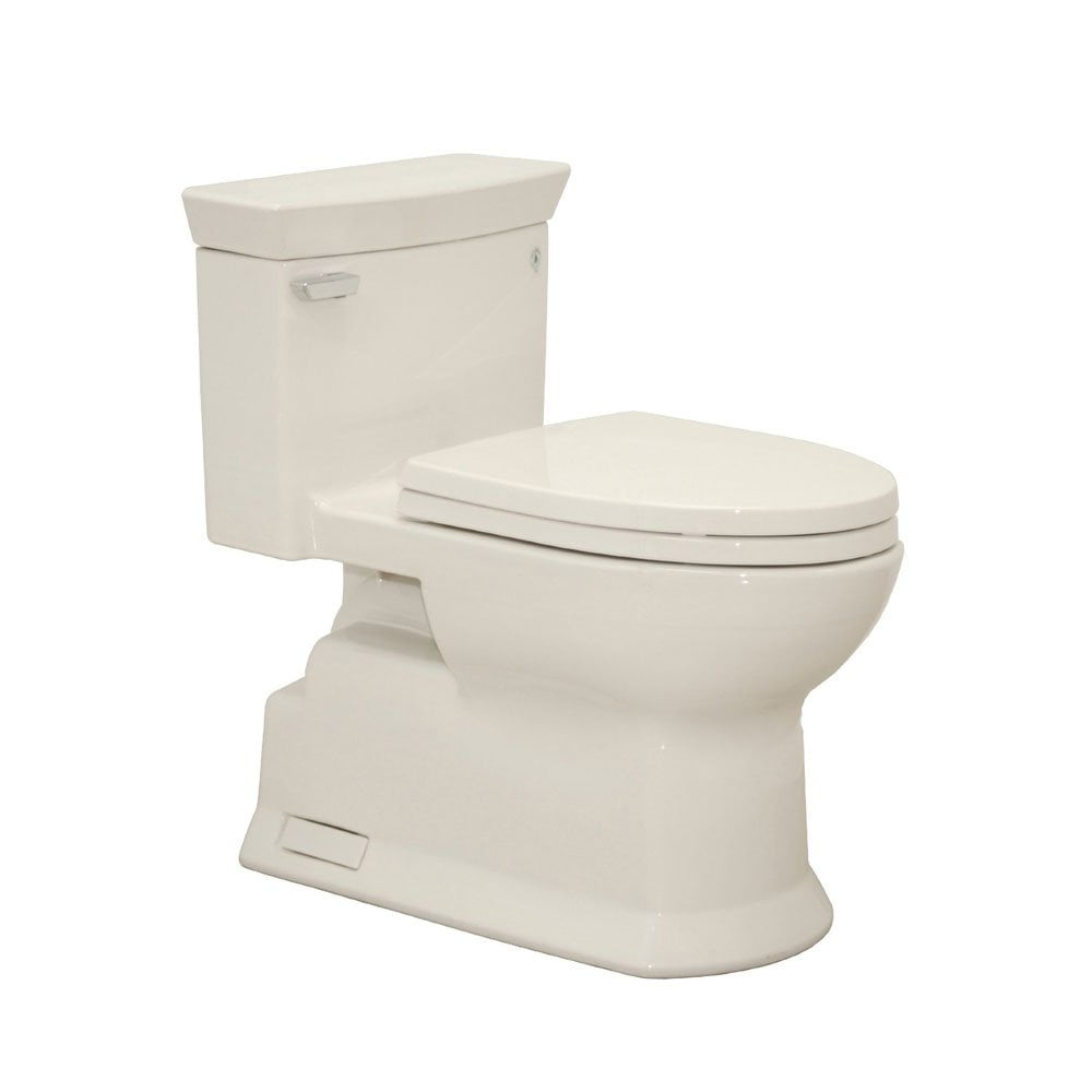 TOTO MS964214CEFG#12 Eco Soiree Elongated One Piece Toilet with Chrome ...