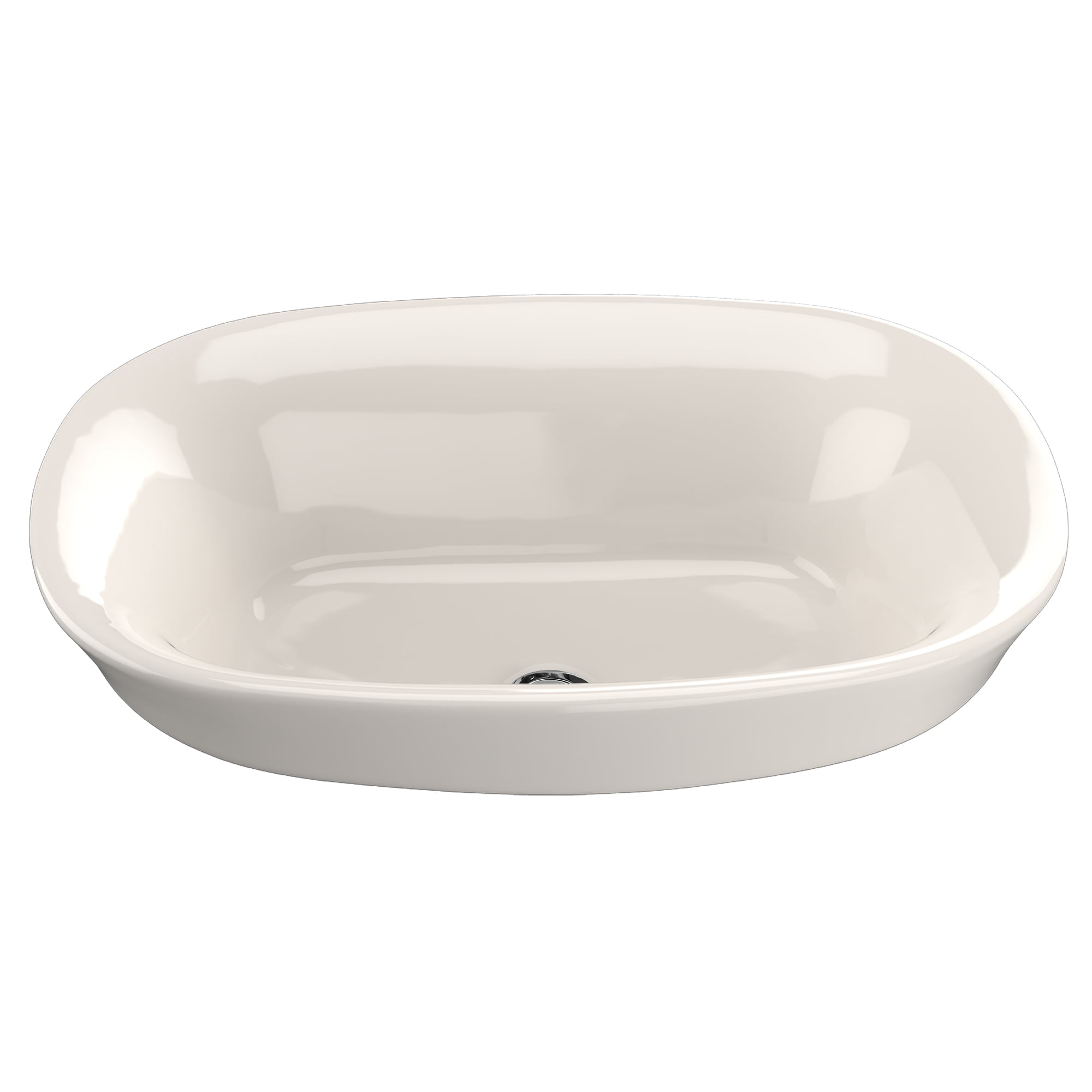 TOTO® Maris™ Oval Semi-Recessed Vessel Bathroom Sink with CEFIONTECT ...