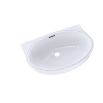 TOTO® 21-1/4" x 14-3/8" Large Rectangular Undermount Bathroom Sink with ...