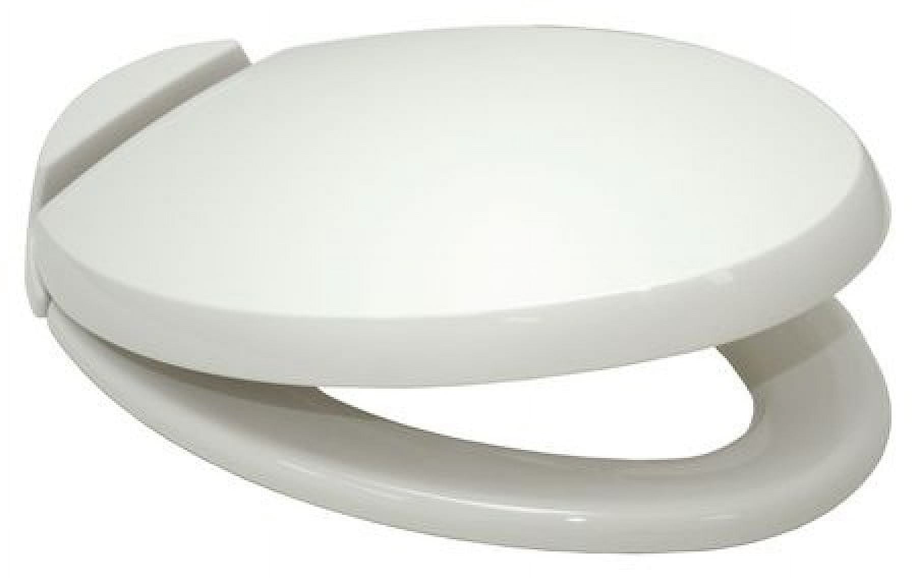 TOTO SS204#11 Toilet Seat, With Cover, polypropylene, Elongated, White ...