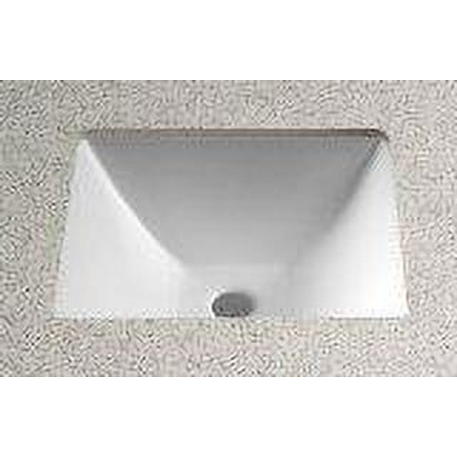 TOTO® Waza® Tiraz™ Patterned Rectangular Undermount Bathroom Sink ...