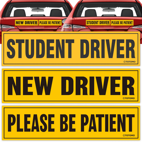 Student Driver Magnets