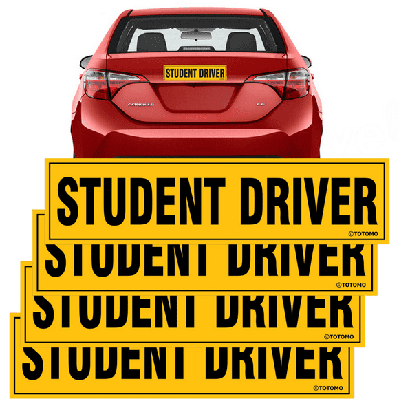 Student Driver Sign Car