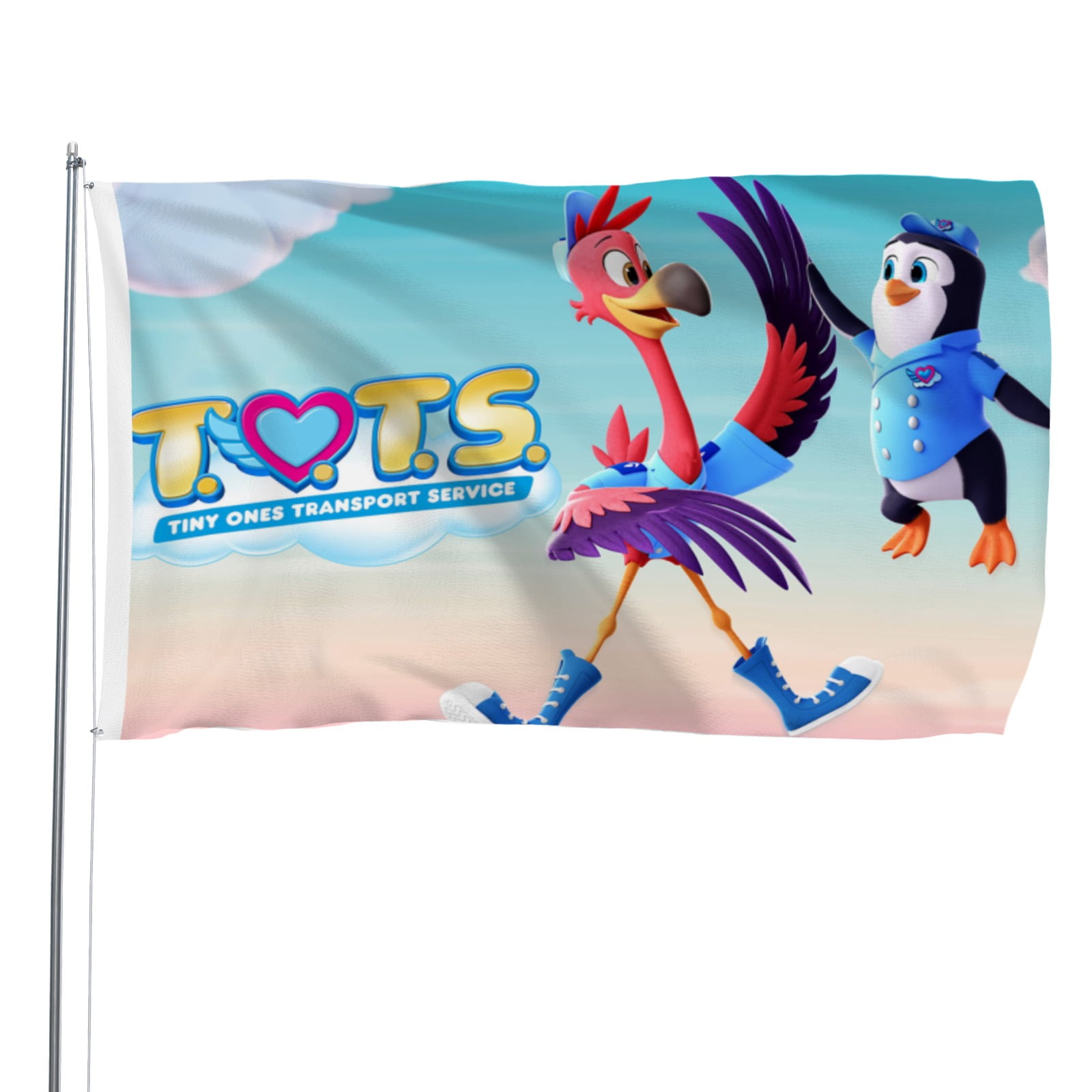 TOTS-themed Printed Flag Perfect gift for fans, friends, and family ...