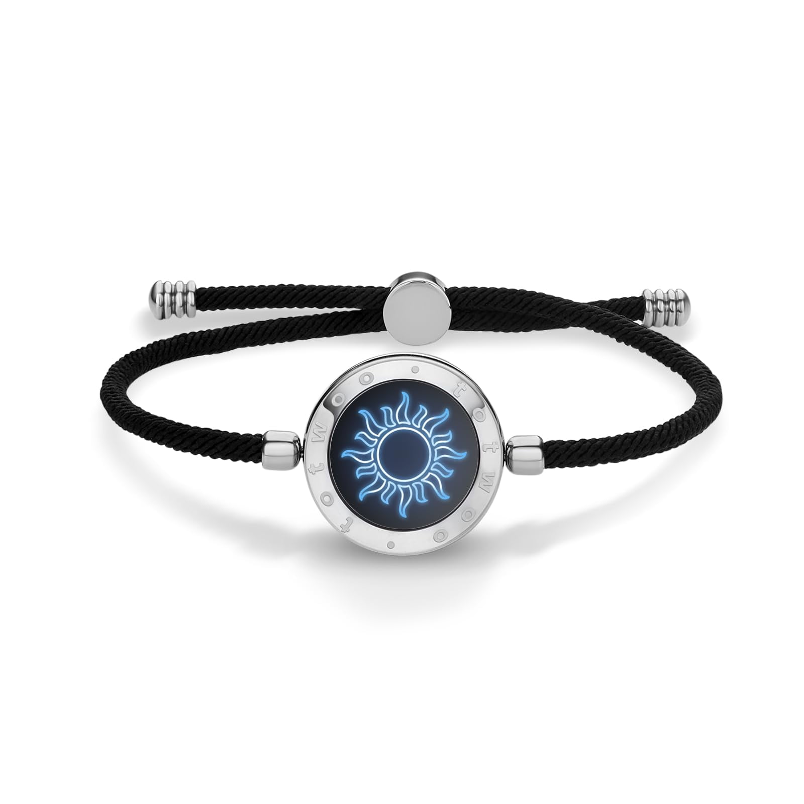 TOTWOO Single Touch Bracelets for Couples, Light up & Vibration for ...