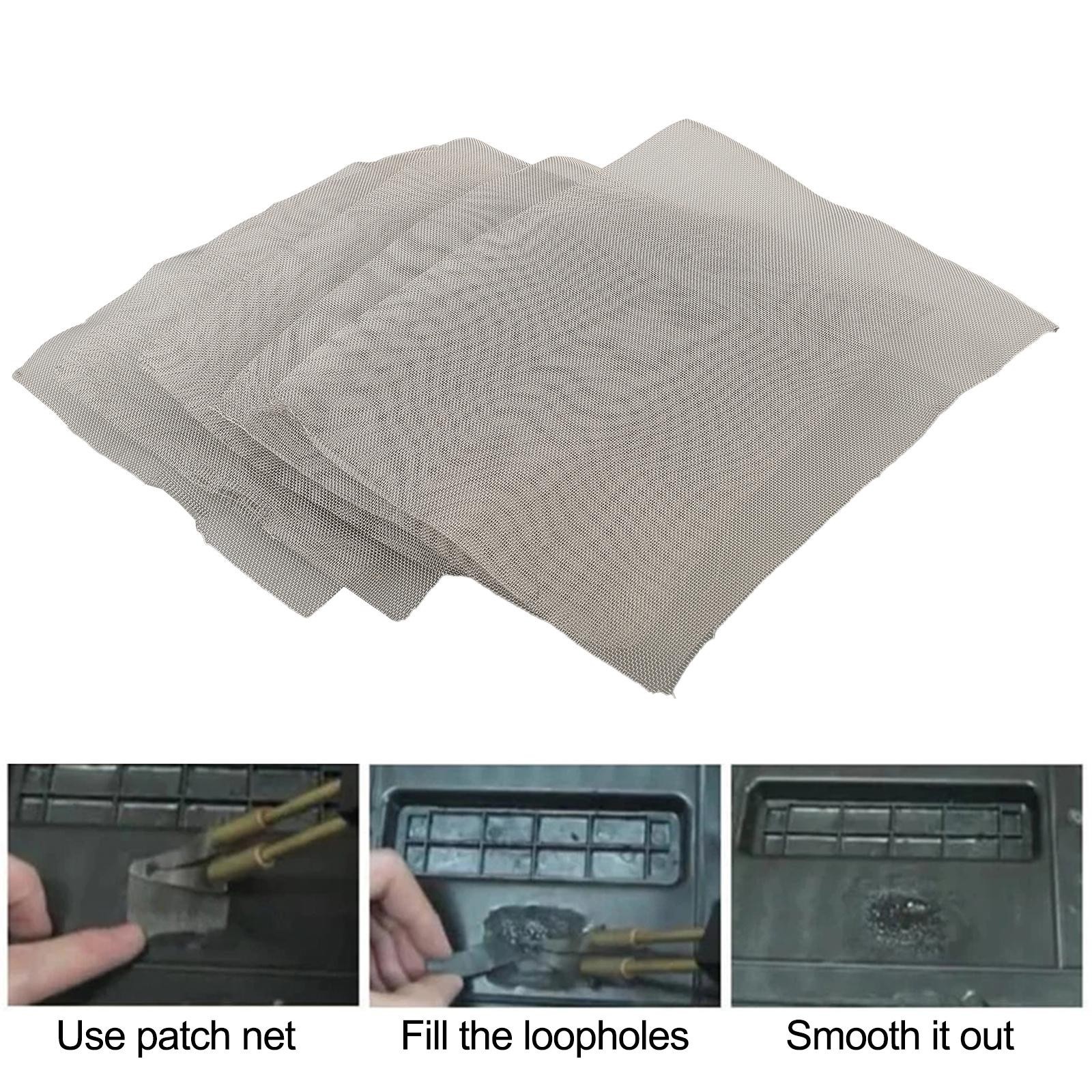 TOTYC Car Bumper Grille Repairing Net For Bumper Body Kit Hood Vents ...