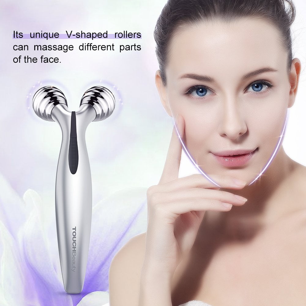 TOUCHBeauty 3D Facial Roller Chin Massager Skin Care Tool for Anti ...
