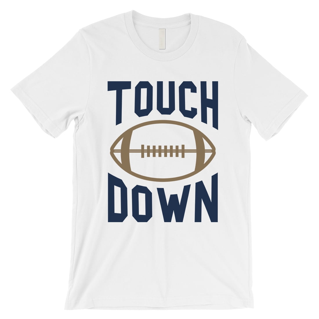 TOUCHDOWN Los Angeles LA T-Shirt Men Funny Game Day White Tee Shirt ...