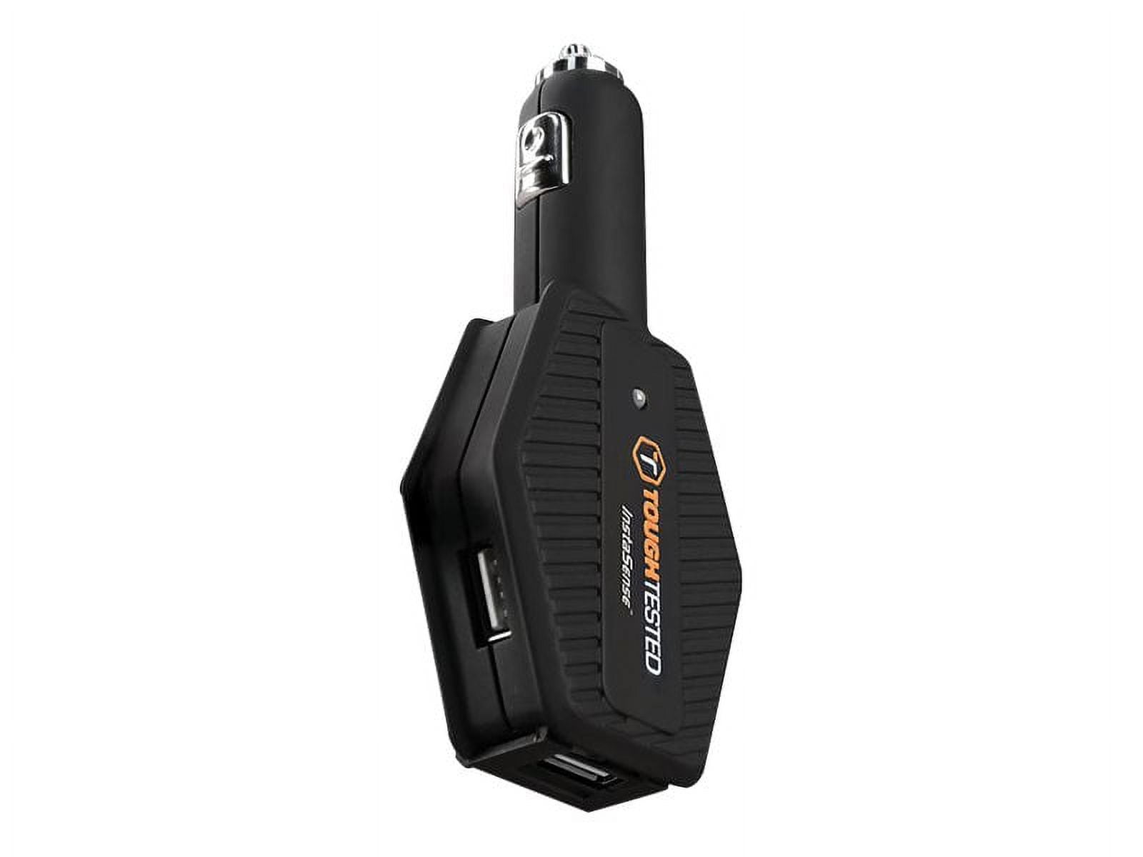 TOUGH TESTED High-Powered 4.8-Amp 3-Port USB Car Charger - Retail ...