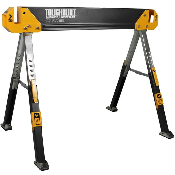 TOUGHBUILT C650 Sawhorse / Jobsite Table - Walmart Business Supplies