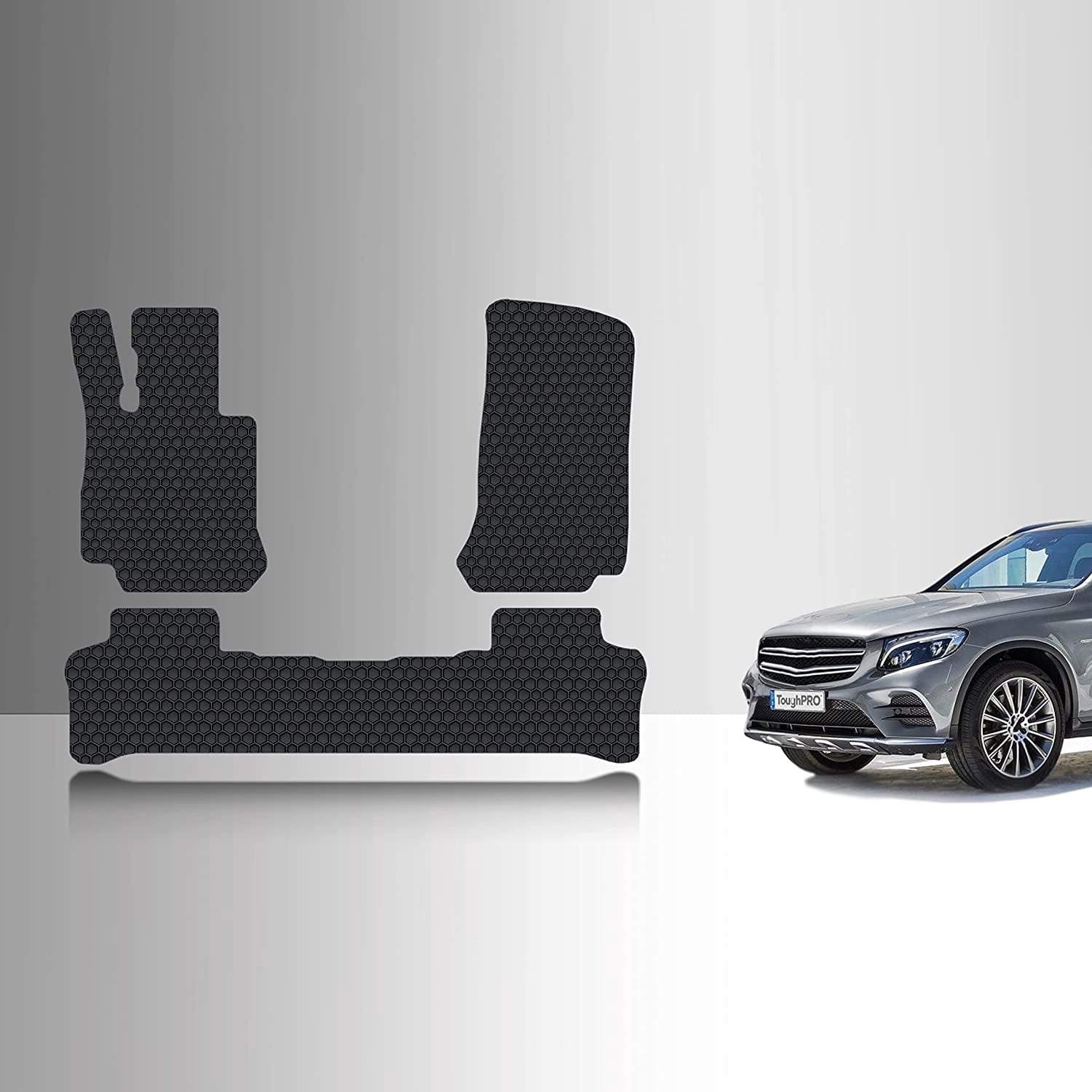 TOUGHPRO Floor Mats Accessories Set (Front Row + 2nd Row) for Mercedes ...