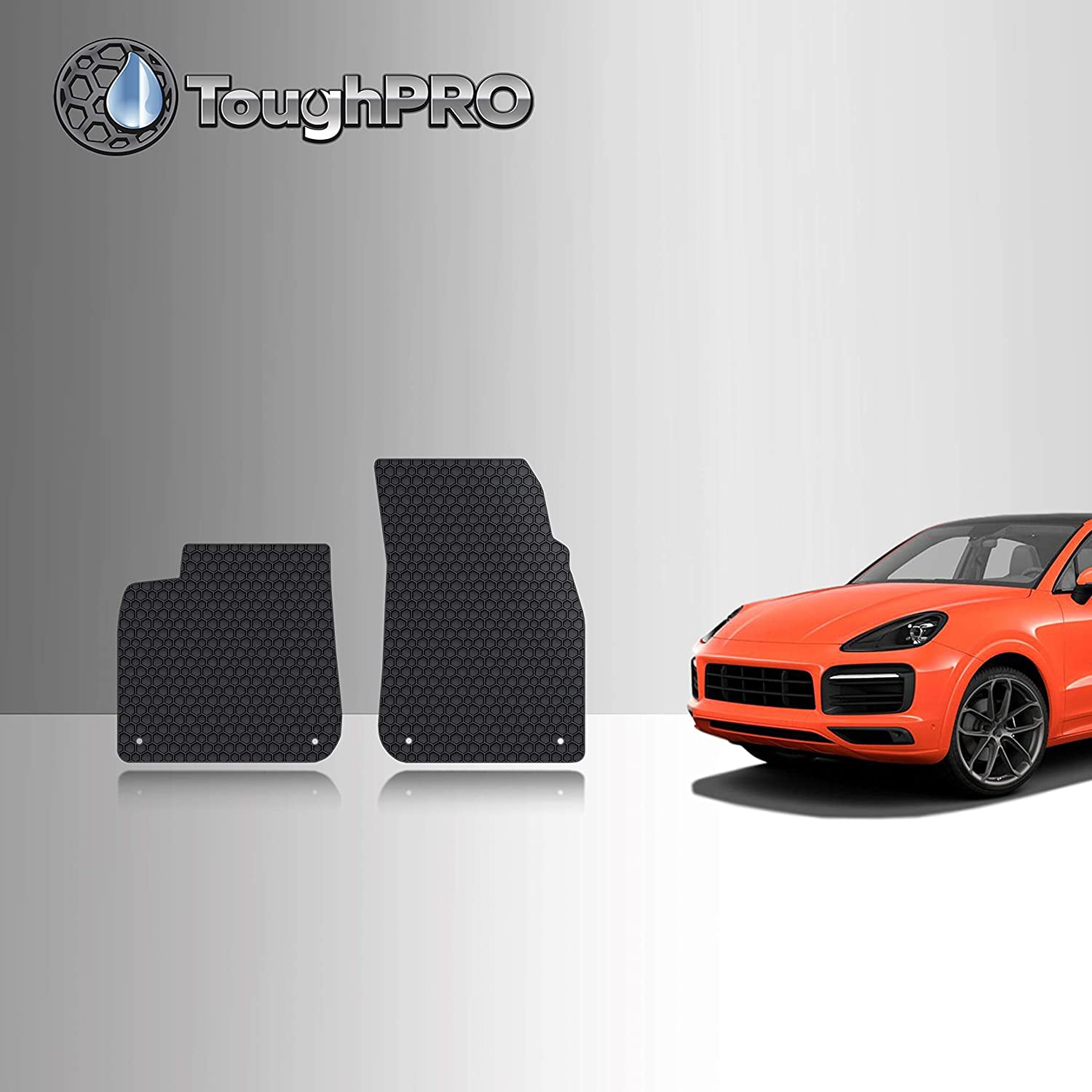 TOUGHPRO Front Mat Accessories Set Compatible with Porsche Cayenne ...