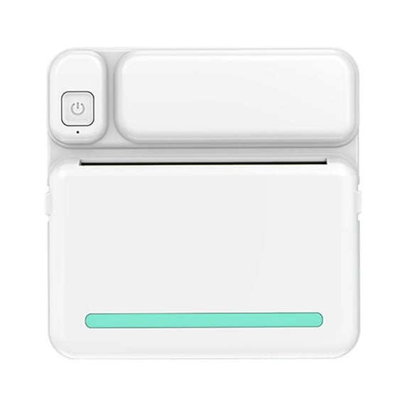 TOUMENY 57mm Bluetooth Thermal Printer, Portable Inkless Photo Printing ...