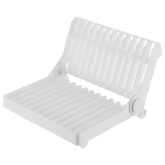 TOUMENY Foldable Dish Drying Rack, Space Saving Kitchen Organizer for ...