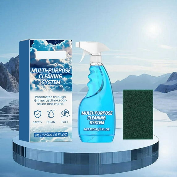 TOUMENY Heavy Duty Kitchen Degreaser Spray, Powerful Foam Cleaner for ...