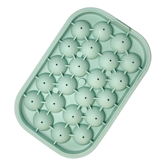 TOUMENY Silicone Ice Ball, 22 Cavity Stackable Ice Maker for Whiskey ...