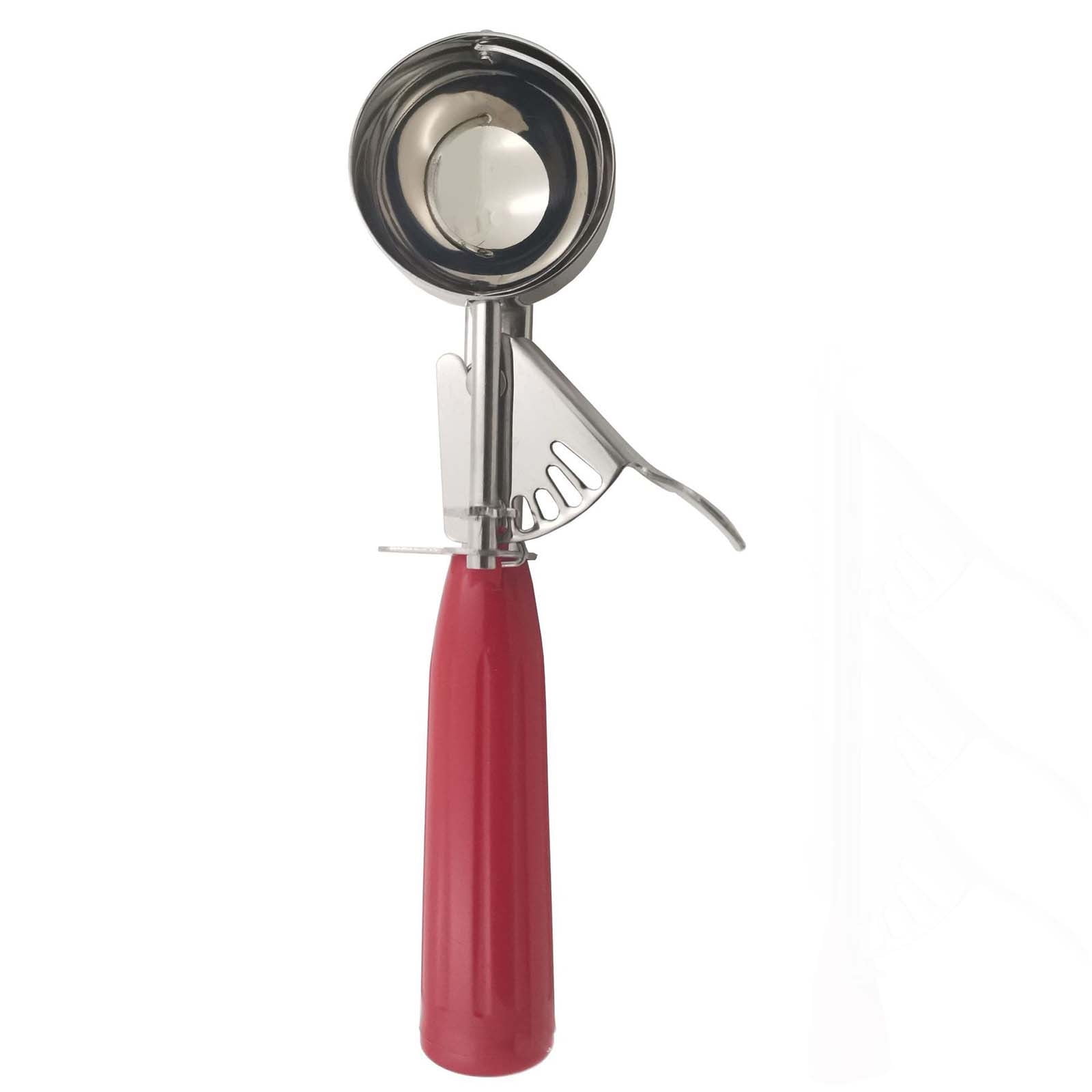 TOUMENY Stainless Steel Ice Cream Scooper, Ergonomic Trigger Release ...