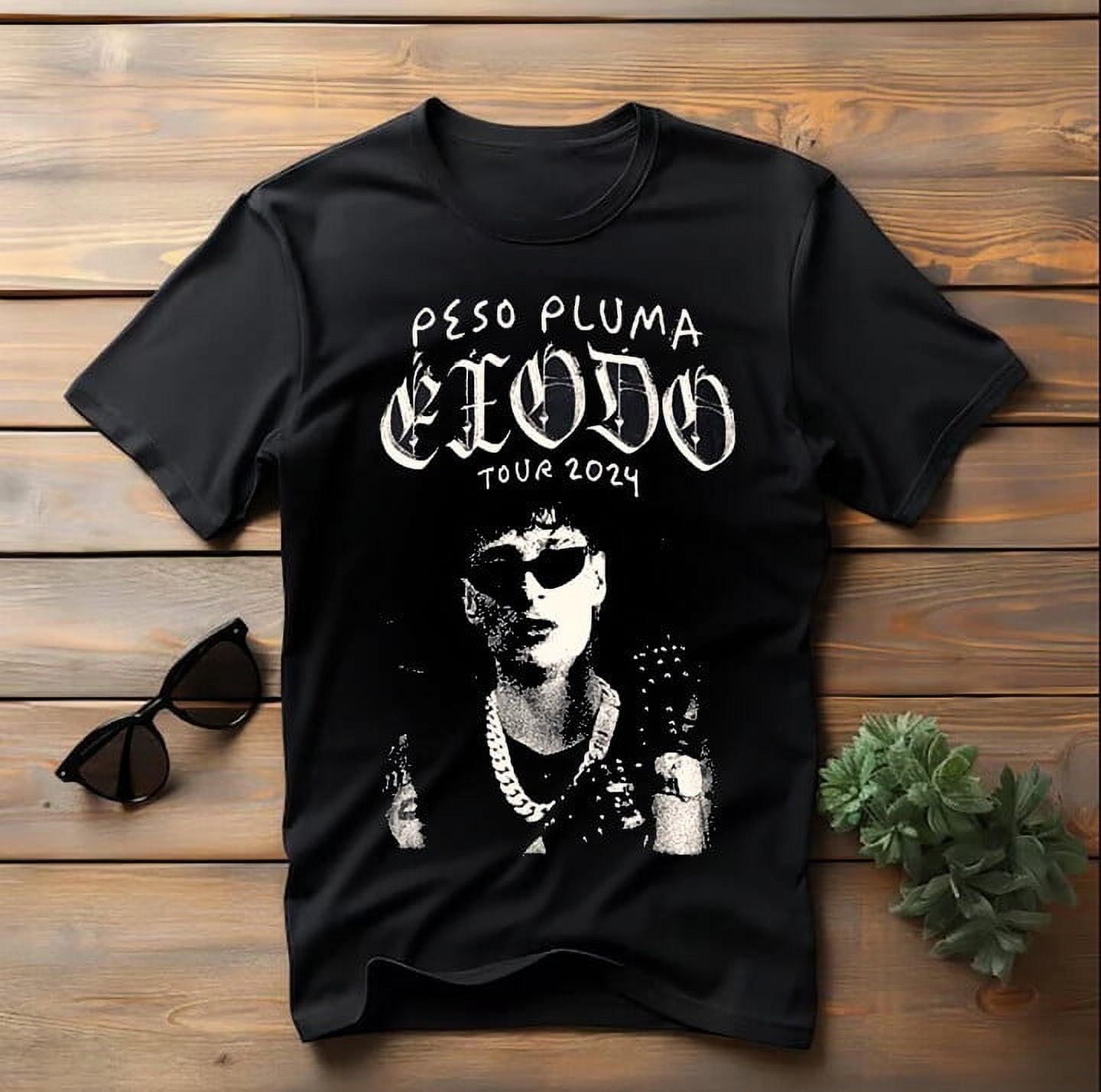 TOUR 2024 PESOPLUMA 2 - EXODO T shirt vintage style heavy weight merch ...