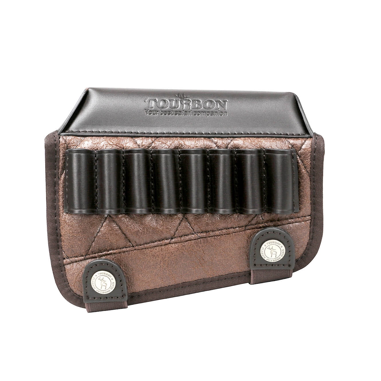 TOURBON Brown PU Leather Hunting Rifle Cheek Riser Comb Raiser Gun ...