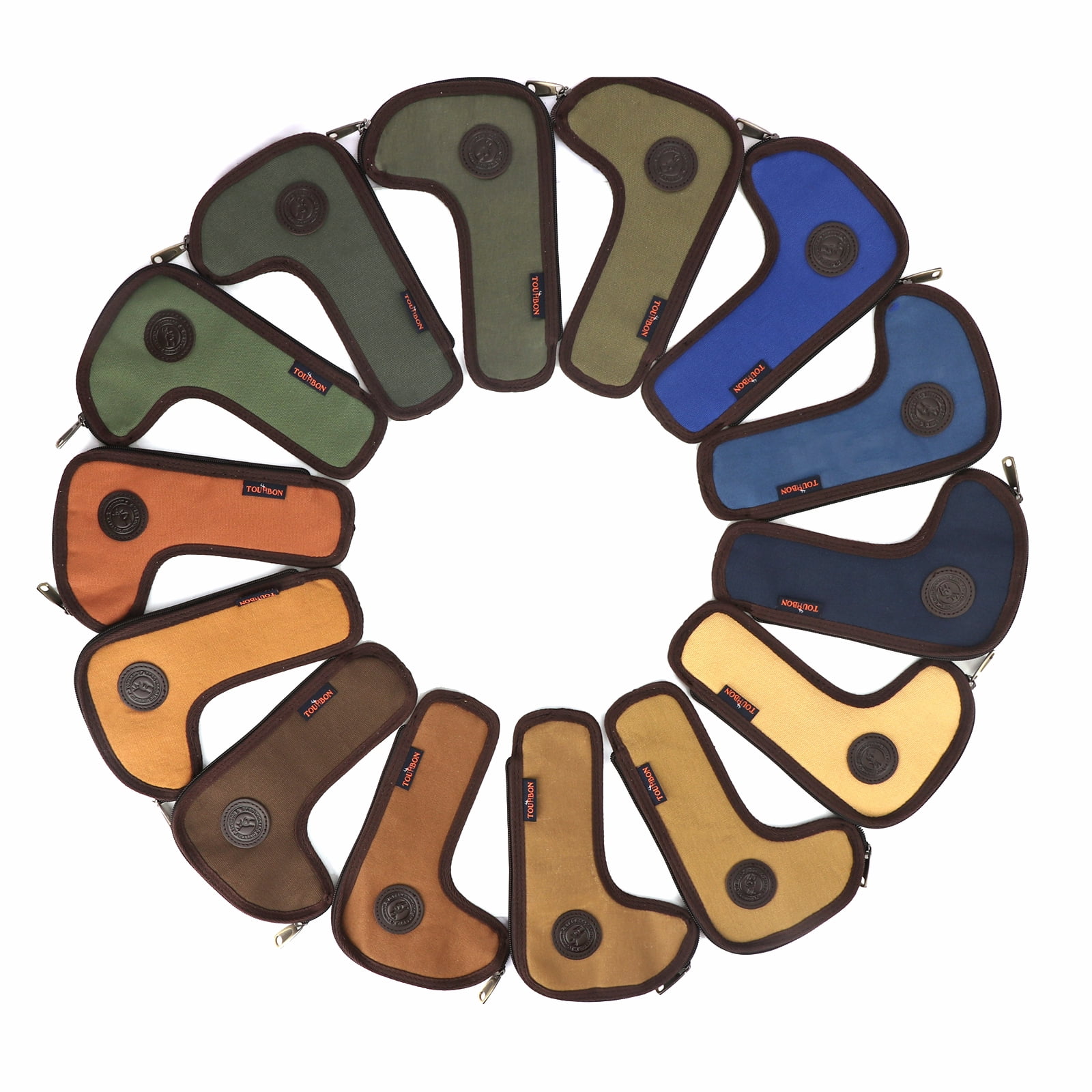 TOURBON Canvas Gun Bolt Holder Protective Case Bolt Carrier Pouch ...