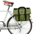 TOURBON Cycling Bike Double Pannier Bicyle Rear Rack Bag Trunk Bag ...