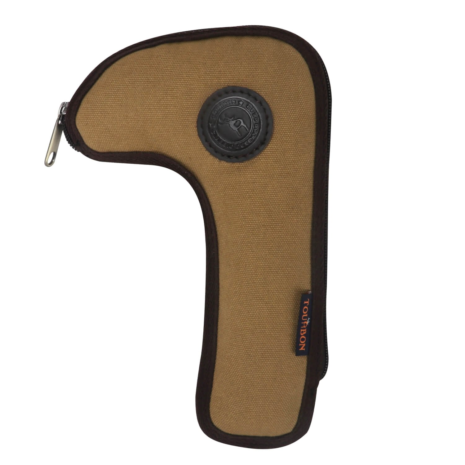 TOURBON Hunting Canvas Gun Bolt Pouch Case Cover-Brown - Walmart.com