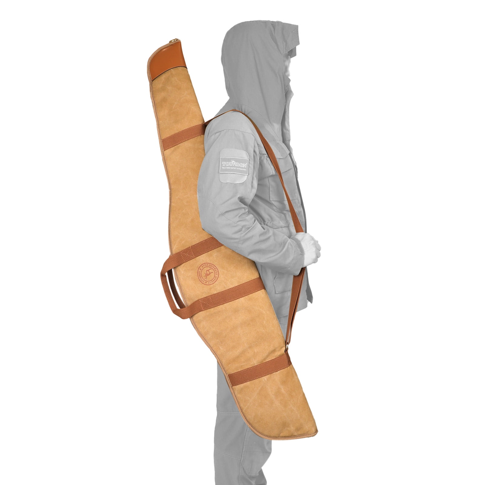 TOURBON 52" Gun Carrying Bag for Hunting Rifle , Soft Fleece Padded ...