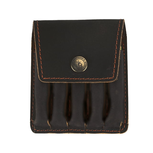 TOURBON Hunting Leather Cartridges Pouch Ammo Wallet for Belt - Walmart.com