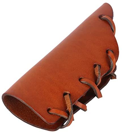 TOURBON Leather Axe Handle Protection Covers-Lace up Brown - Walmart.com