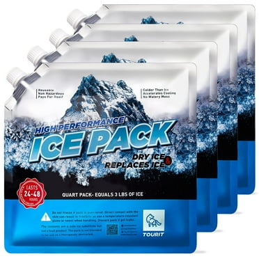 FREEZ PAK Extra Cold - 2C Ice Bag Reusable Ice Block Substitute, Blue ...