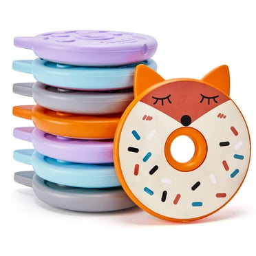 Fit and Fresh Ice Packs - Cool Coolers - Multicolored Penguin - 4 Count ...